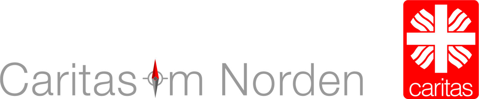 caritas-im-norden-Logo_mit_Flammenkreuz – katholisch engagiert